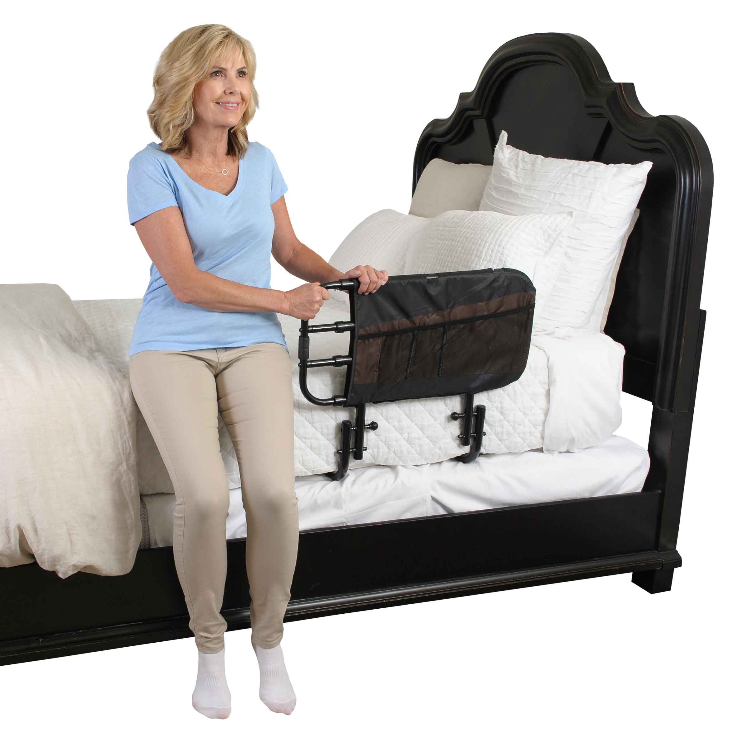 EZ Adjust Bed Rail and Bed Assist Grab Bar